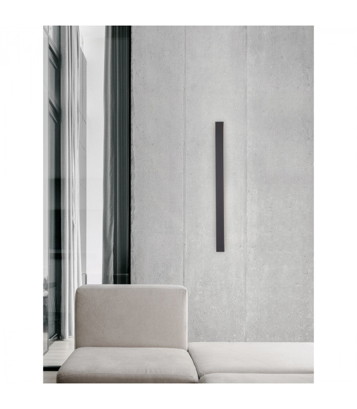 6w Integrated LED Outdoor Wall Light in Black, Model LX-Lin60E – Lexis ...