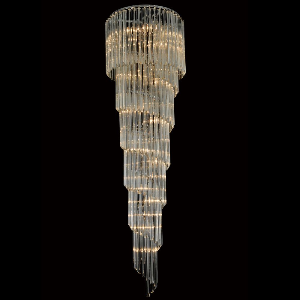 AVI/PD2720-21L Avivo Viva 21 Light Tiered Crystal Chandelier